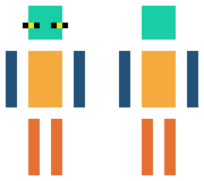 UPDATED Inverted LoFi Skin | Minecraft Skin