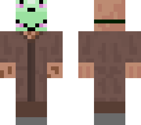 Villager in a frog mask! | Minecraft Skin