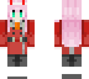 Zero Two | Minecraft Skin