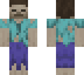 Zombie Steve | Minecraft Skin