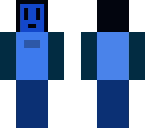 Blue brick | Minecraft Skin