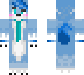 Furry Blue | Minecraft Skin