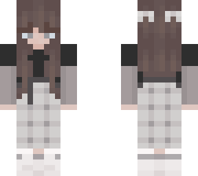 gray plaid cargos | Minecraft Skin