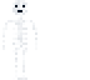 skeleton (see-through) | Minecraft Skin
