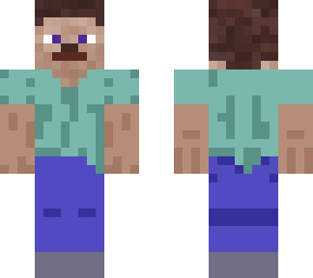 Minecraft Steve Anatomy