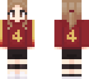USC Volleyball Player | Minecraft Skin
