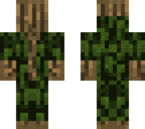 wood man | Minecraft Skin
