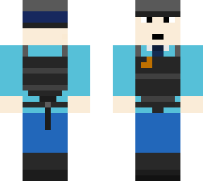 Guard Black Mesa Half Life Hl1 Hl Hlbm Gun Poilice Vest Minecraft Skins
