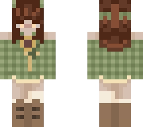 cottage core girl | Minecraft Skin