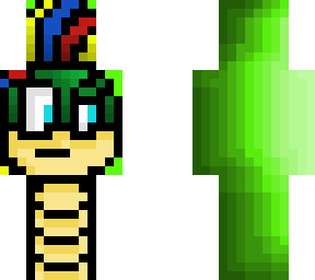 Dream but its Lemmy Koopa (for a contest) | Minecraft Skin