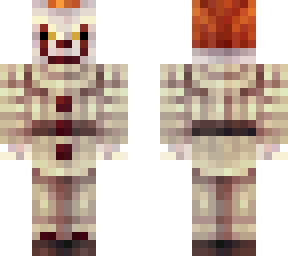 pennywise with claws | Minecraft Skin