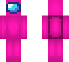 Pink Crewmate Among Us | Minecraft Skin