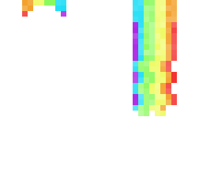 RAINBOW HAIR BASE | Minecraft Skin