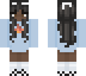 sapnaps blue flame hoodie | Minecraft Skin