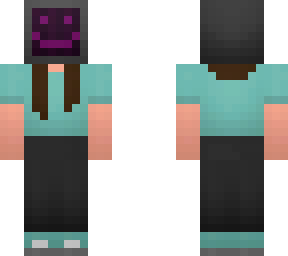 TV Head Girl | Minecraft Skin