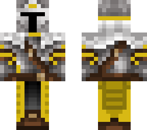 yellow knight | Minecraft Skin