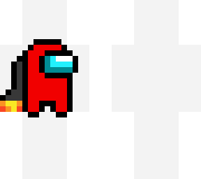 among us jet pack | Minecraft Skin