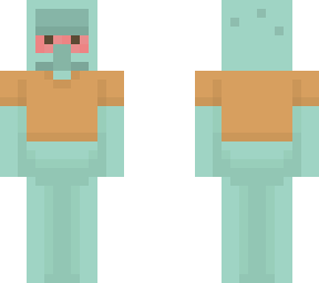 Squidward | Minecraft Skins