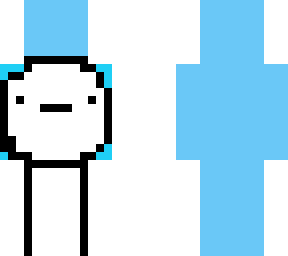 blue lightning | Minecraft Skin