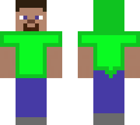 cartoon steve with hoodie | Minecraft Skin