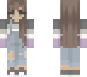 Cute Overalls | Minecraft Skin