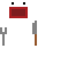 Fork and Knife | Minecraft Skin