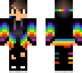 rainbow boy | Minecraft Skin