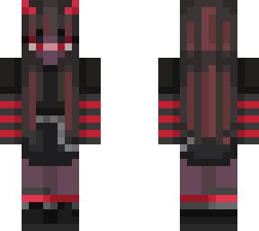 red devil girl | Minecraft Skin