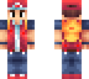 Red Pokemon | Minecraft Skin
