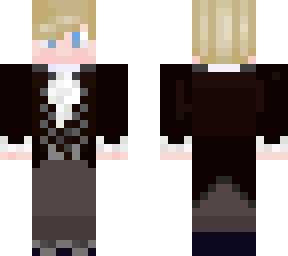 Teenage Boy Conductor and Composer | Minecraft Skin