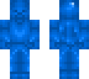 Elder Blue Steve Minecraft Skins