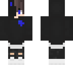 Bunny mask boy Blue | Minecraft Skin