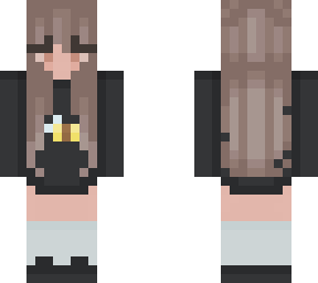 Cute bee girl | Minecraft Skin