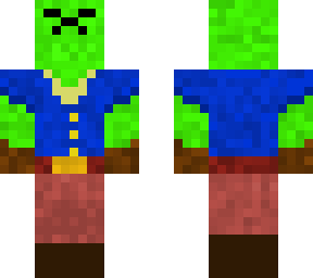 Derpy Creeper Man v2.0 | Minecraft Skin