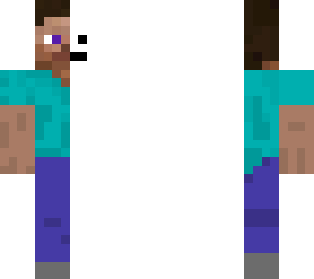 Half Steve | Minecraft Skins