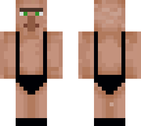 Hot villager | Minecraft Skin