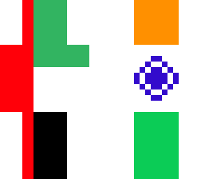 India & UAE FLag | Minecraft Skin