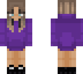 lowkey purpled | Minecraft Skin