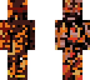 Magma monster | Minecraft Skin
