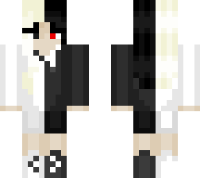 Monokuma Genderbend | Minecraft Skin
