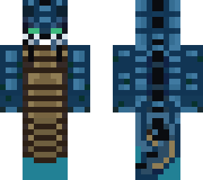Mosasaurus Test | Minecraft Skin