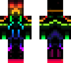 rainbow nova Azam king | Minecraft Skin