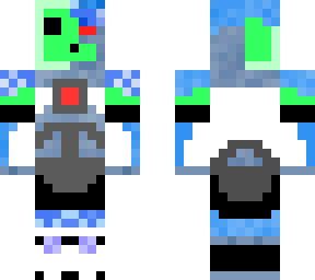 slime cyborg | Minecraft Skin