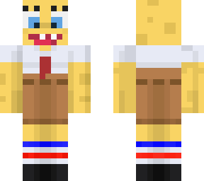 Spongebob Minecraft Skin