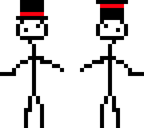 top hat man | Minecraft Skin