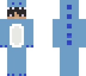 boy blue dino skin | Minecraft Skin