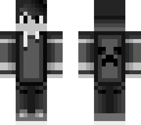 boy gris | Minecraft Skin