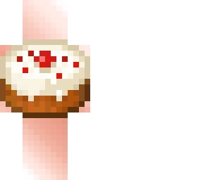 Minecraft Cake Pixel Art