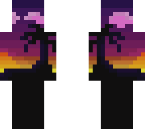 Cloudy Sunset | Minecraft Skin