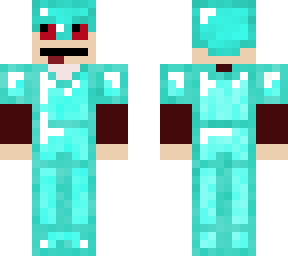 Evil guy in diamond armor | Minecraft Skin